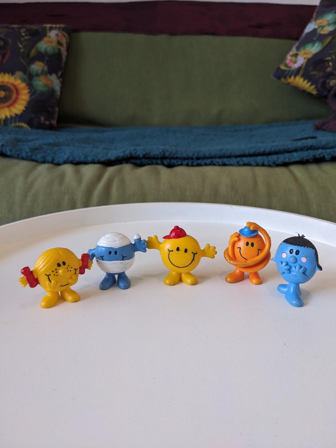 Vintage Mr Men Small Toys Figures Arbys Toys 1971 Little Miss Sunshine ...