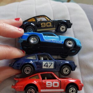 Rare Vintage Porsche Bundle 4 Toy Porsche Racing Cars Toy Collector ...