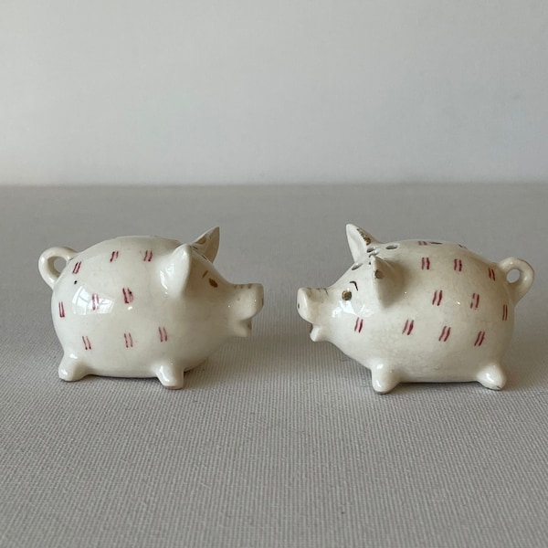 Porcelain Pig - Etsy