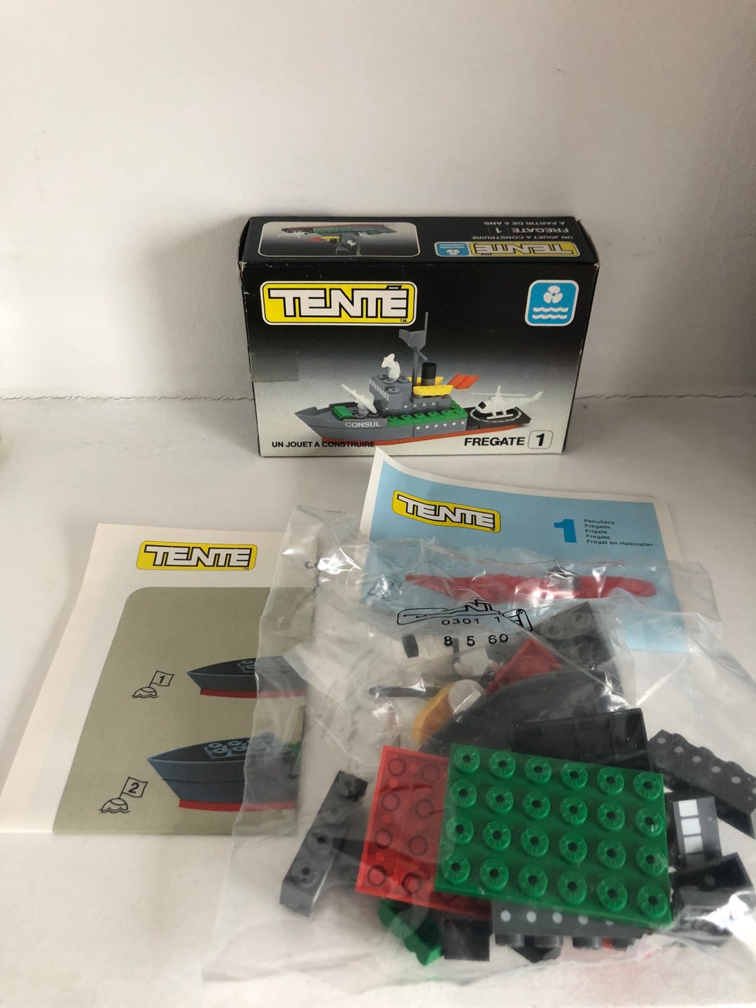 Vintage Tente Building Blocks Bricks Paris French in Box in - Etsy