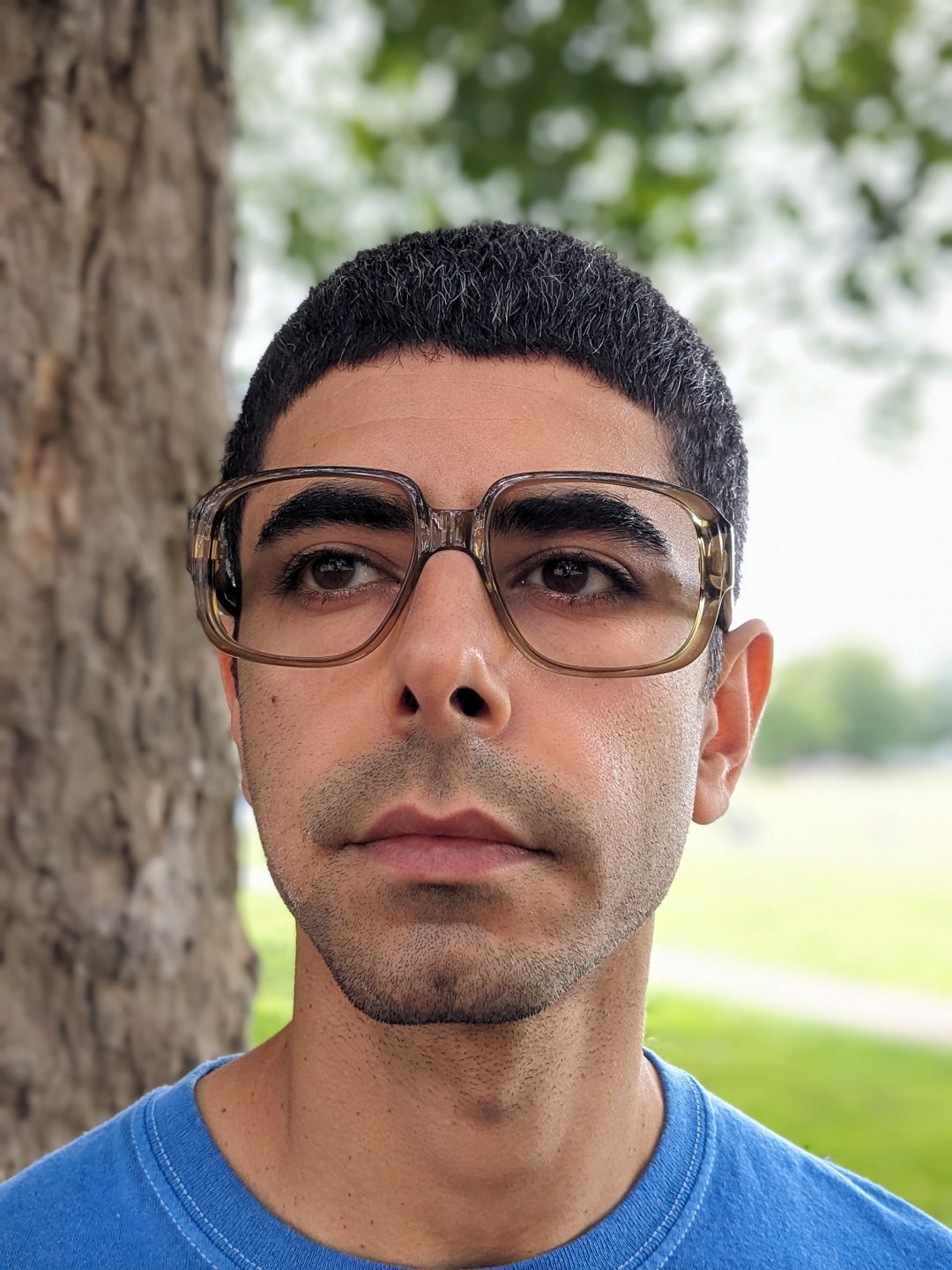 SALE Vintage Cobra Eye Glass Frames Rocker Indie Metal and Plastic ...