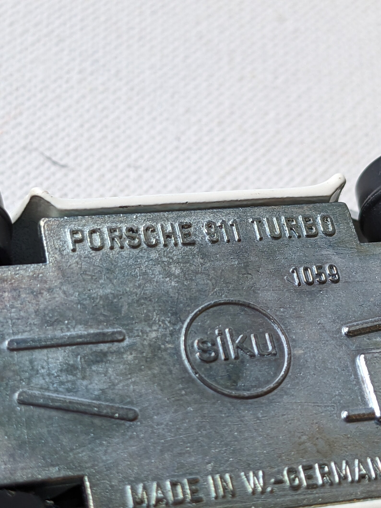 Vintage Siku Porsche 911 Turbo Toy Car Display Car Made in West Germany ...