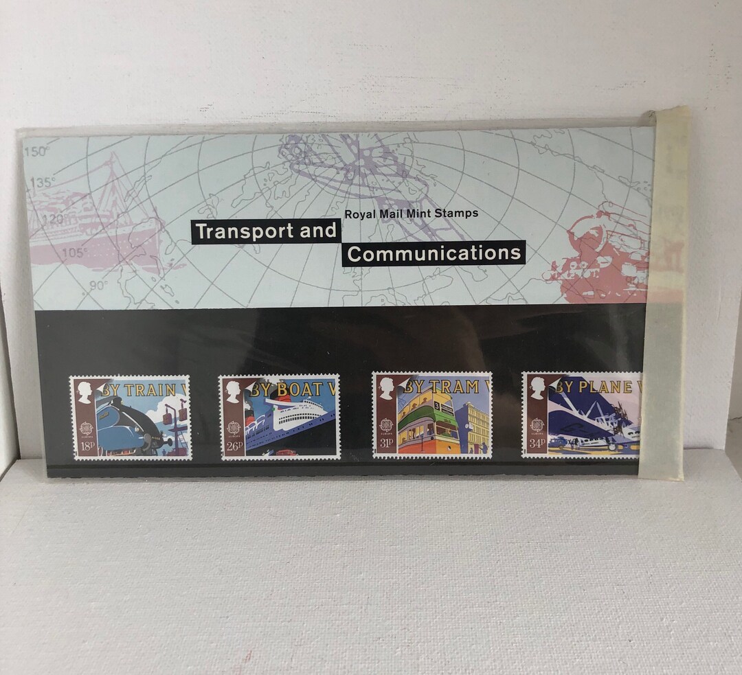 Royal Mail Transport Stamps Transport and Communications 1988 - Etsy