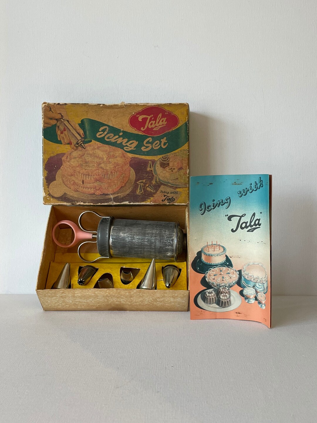Antique Tala Icing Set in Original Box With Instructions and - Etsy