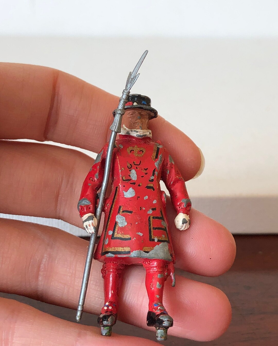 Antique Lead Beefeater Guard Metal Miniature Toy Royal Guard - Etsy Israel