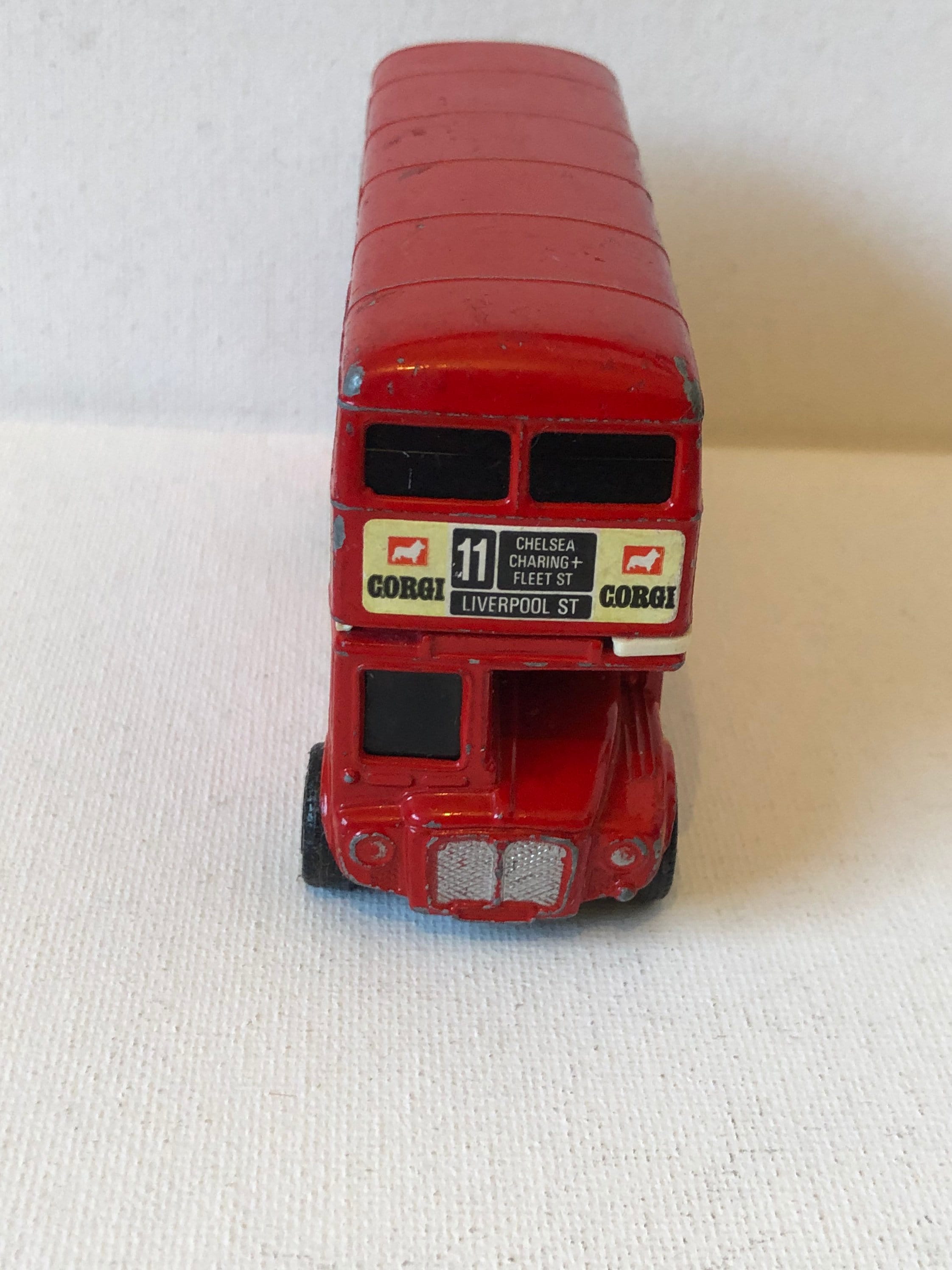 Vintage Corgitronics London Bus toy London transport double decker bus ...