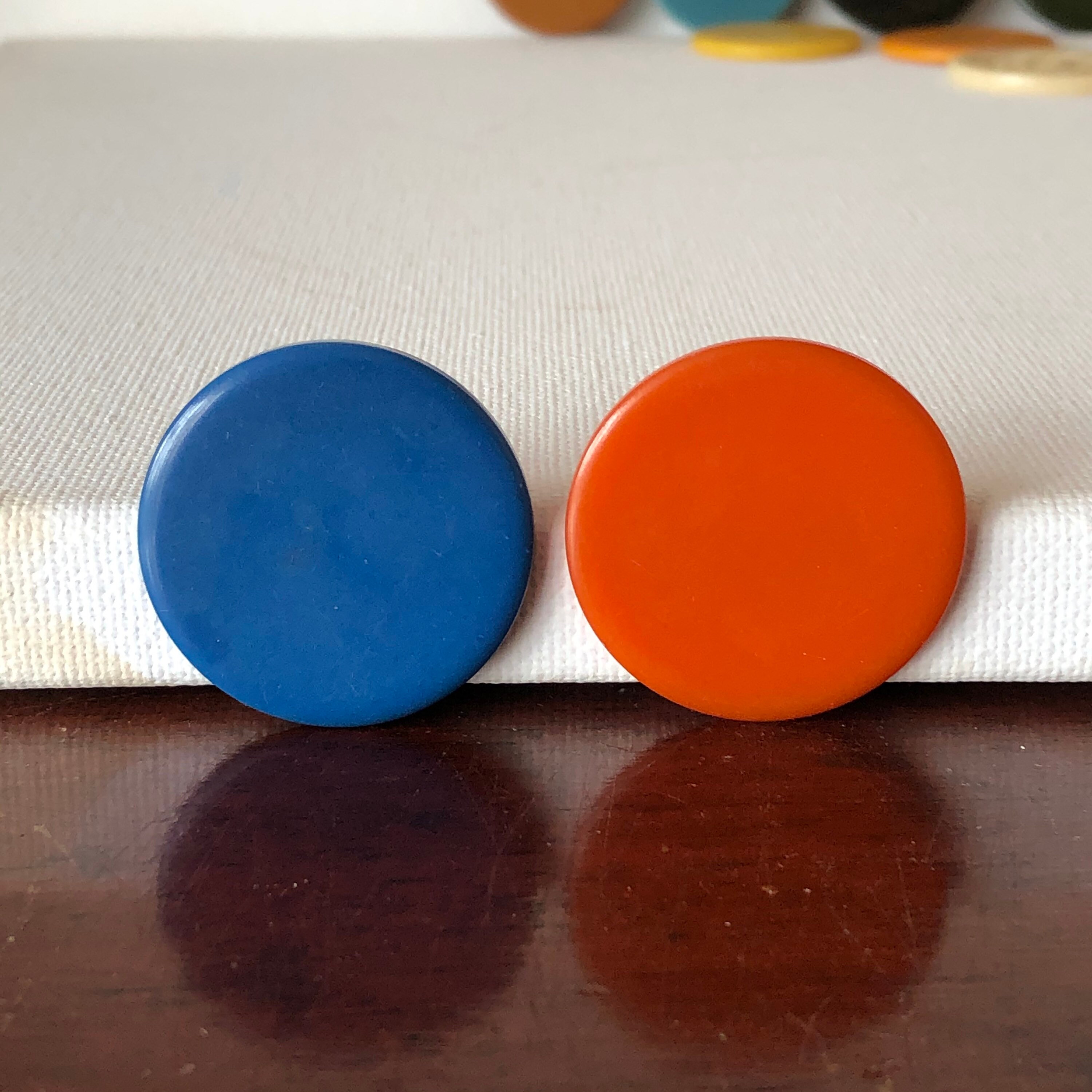 9 antique Bakelite Poker Chips unusual rare game collectors | Etsy