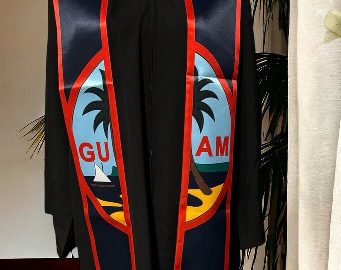 Guam Graduation Stole - Etsy