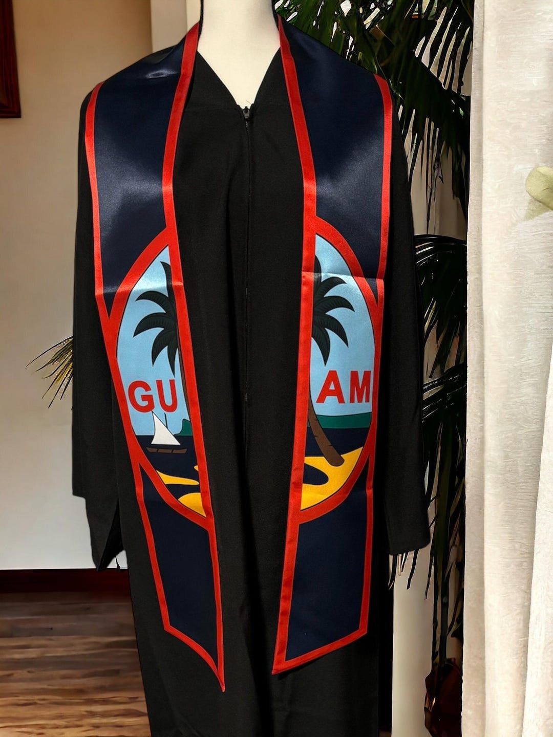 Blue Guam Seal Graduation Sash - Etsy