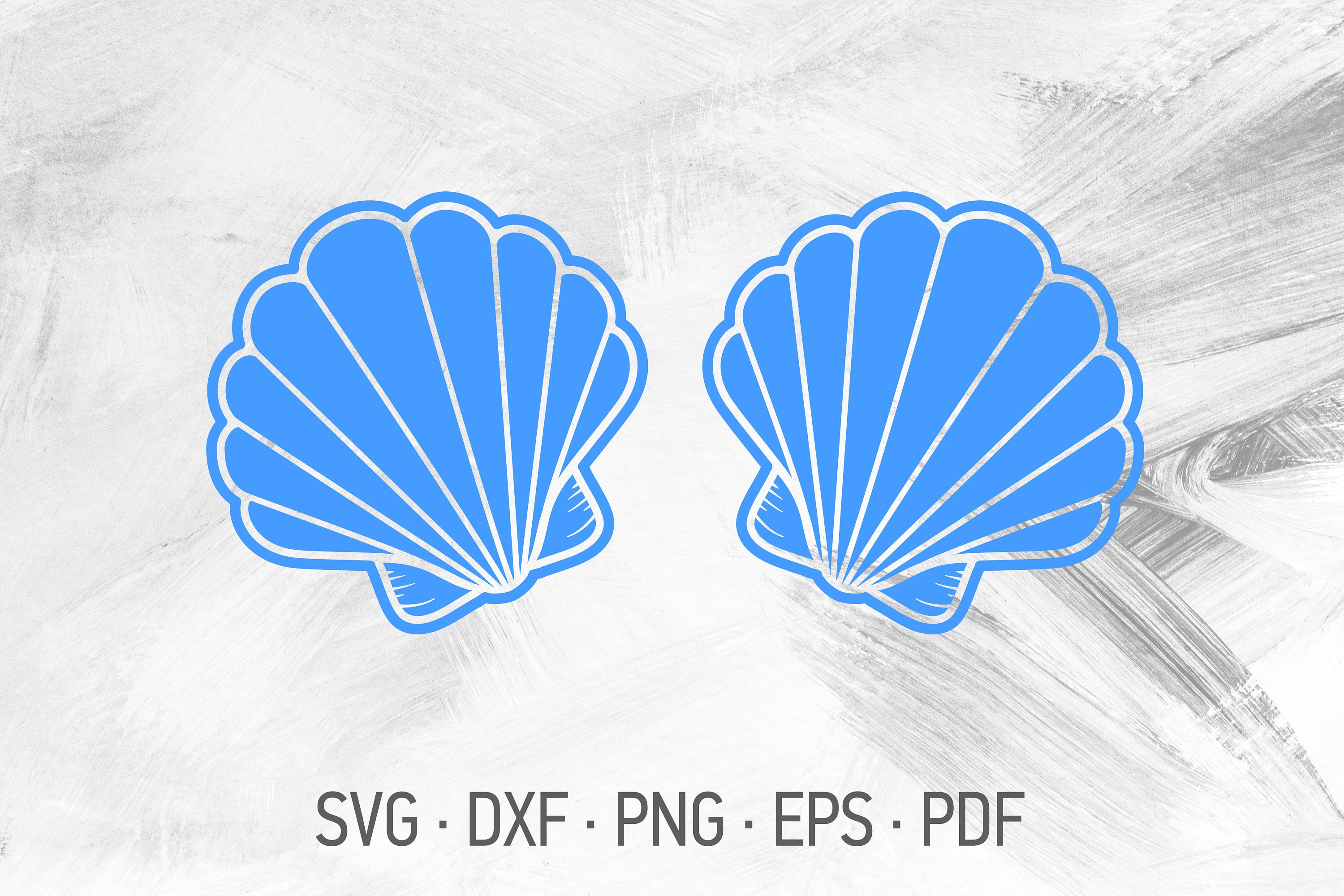 Buy Mermaid Shell Bra SVG Files for Cricut Cute Girly Mermaid Online in ...