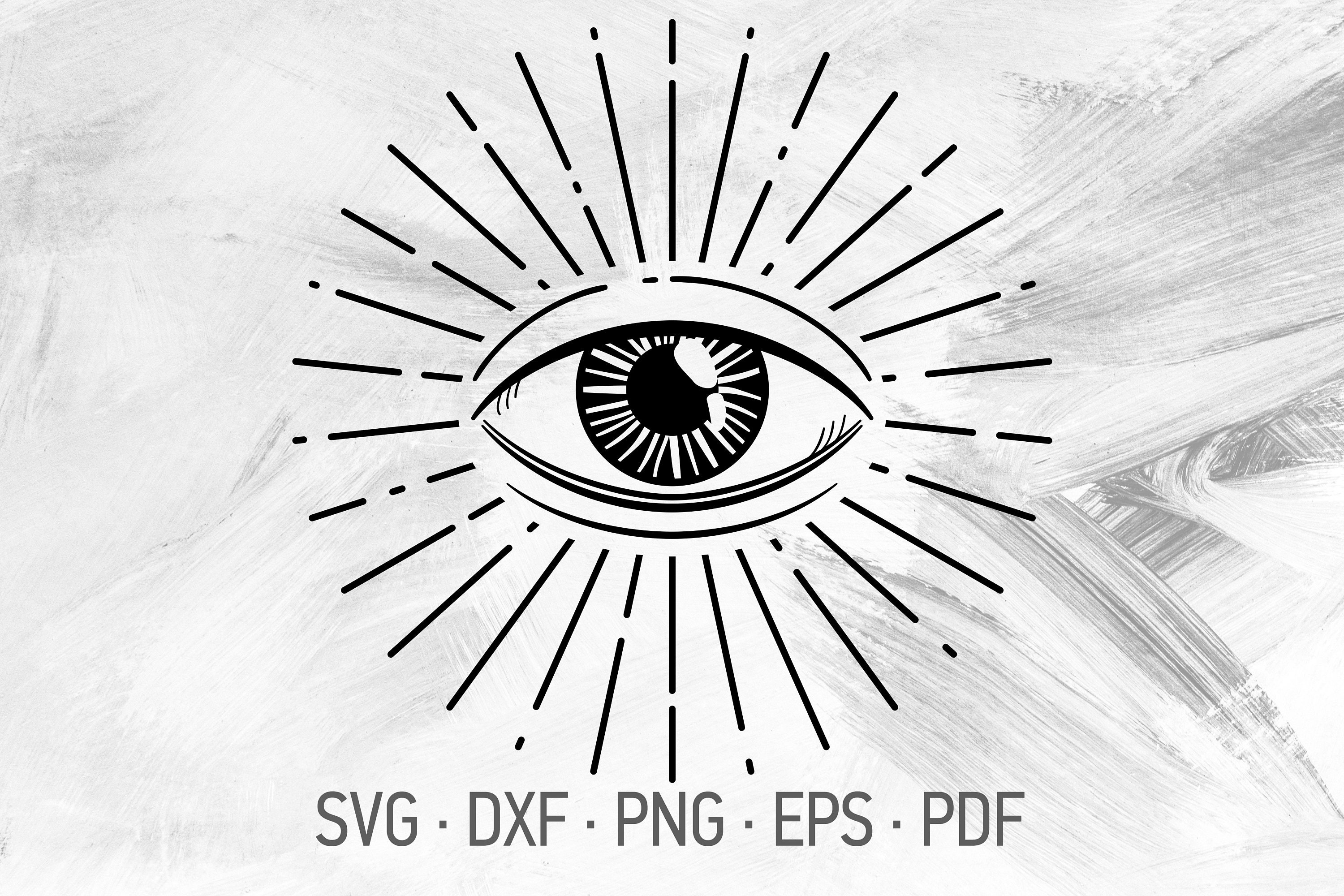 All Seeing Eye SVG Cricut Cut Files, Eye Mandala Shirt Design ...