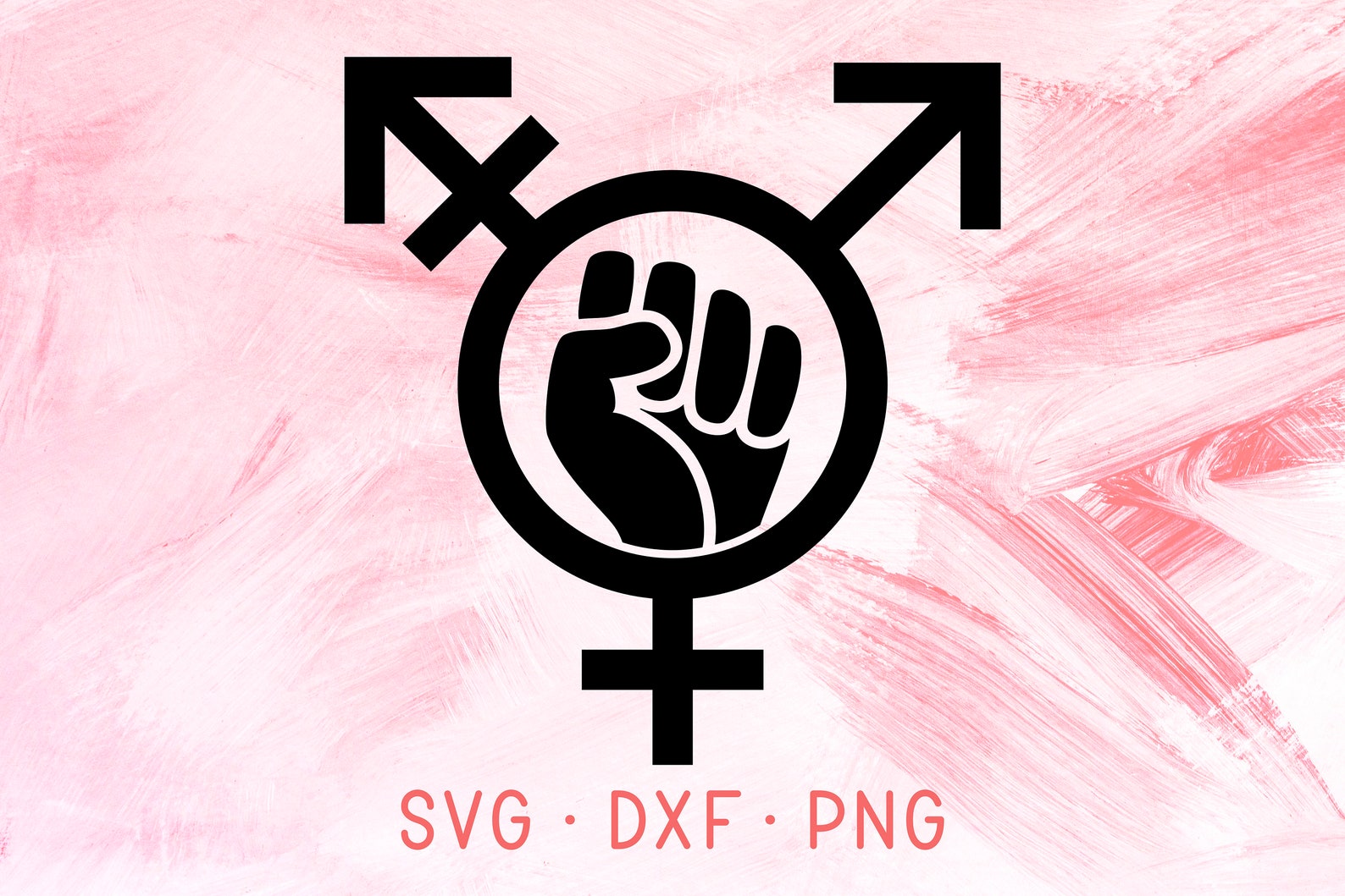 Transgender SVG DXF PNG Cuting File Lgbtq Equality Sign - Etsy