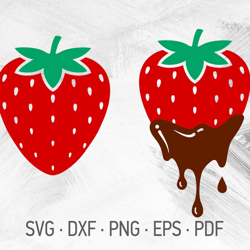 Strawberry Svg - Etsy