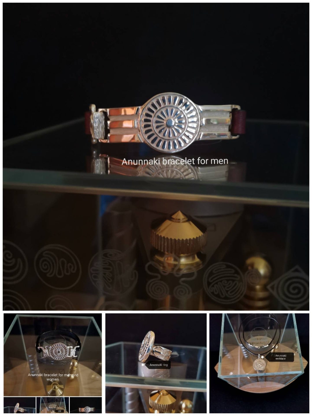 Personal Portable Biofield Regulator, Flower-anunnaki Bracelet,made in ...