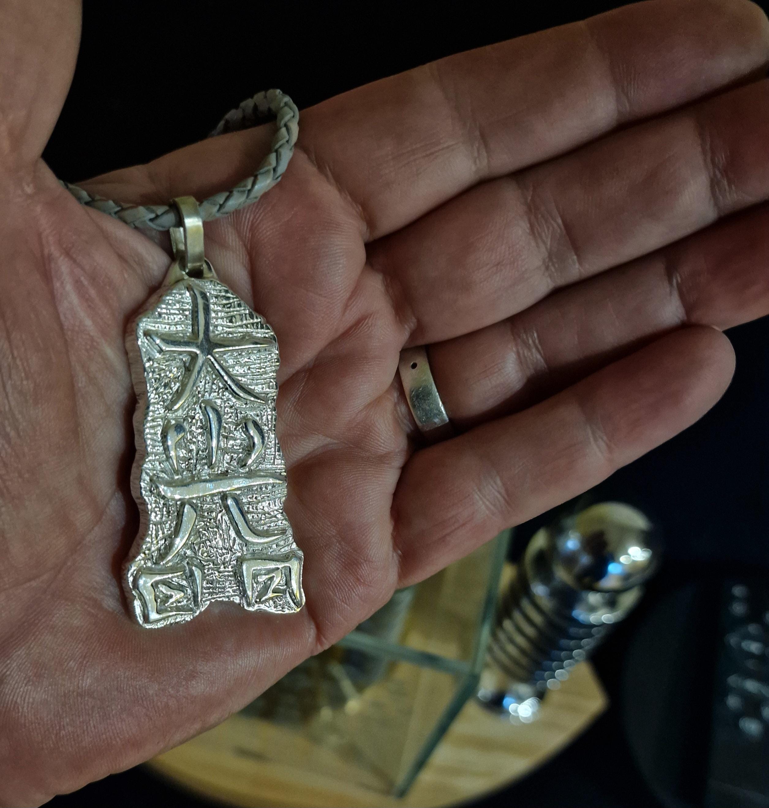 The Dai Ko Myo Amulet, Reiki Symbols, Made in Biofield, Real Silver ...