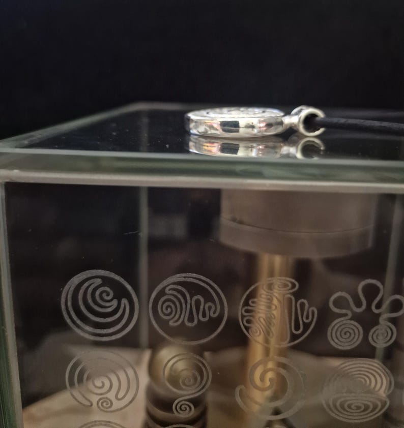 Annunaki Energy Pendant With Magic Runes, Personal Biofield Regulator ...