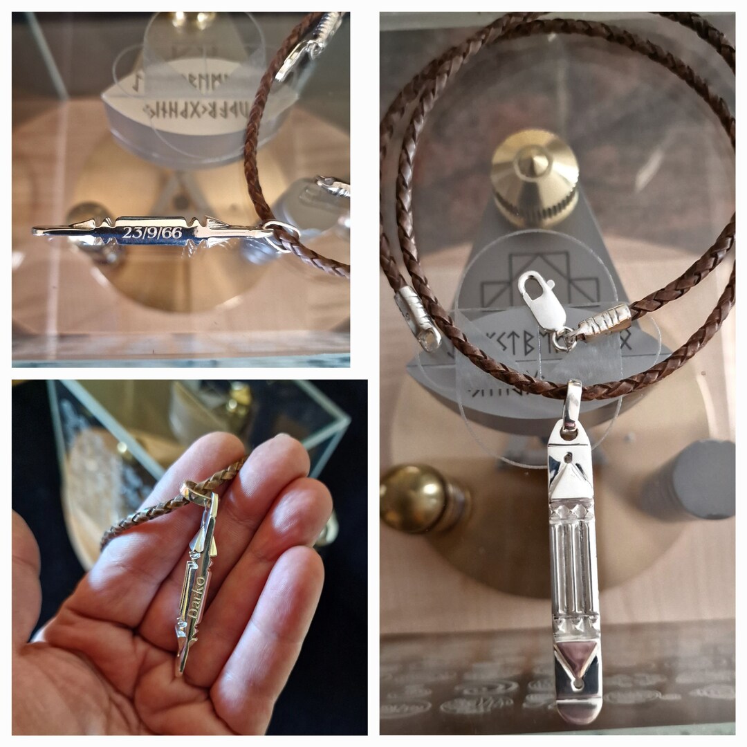 Double-sided Atlantean Luxor Bar, Increased Power, Real Silver, Massive ...