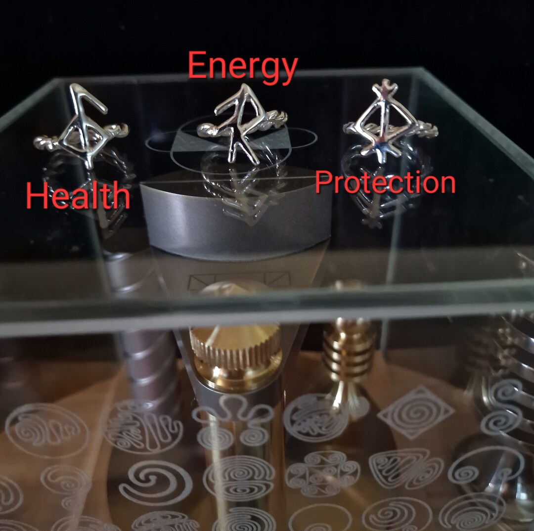 Bind Runes for Health ,protection, Energy Magic Rings, Made in Biofield ...