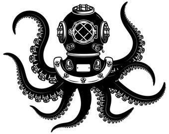 Octopus svg | Etsy