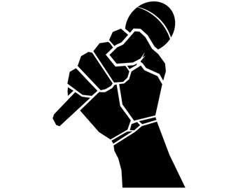 Microphone svg | Etsy