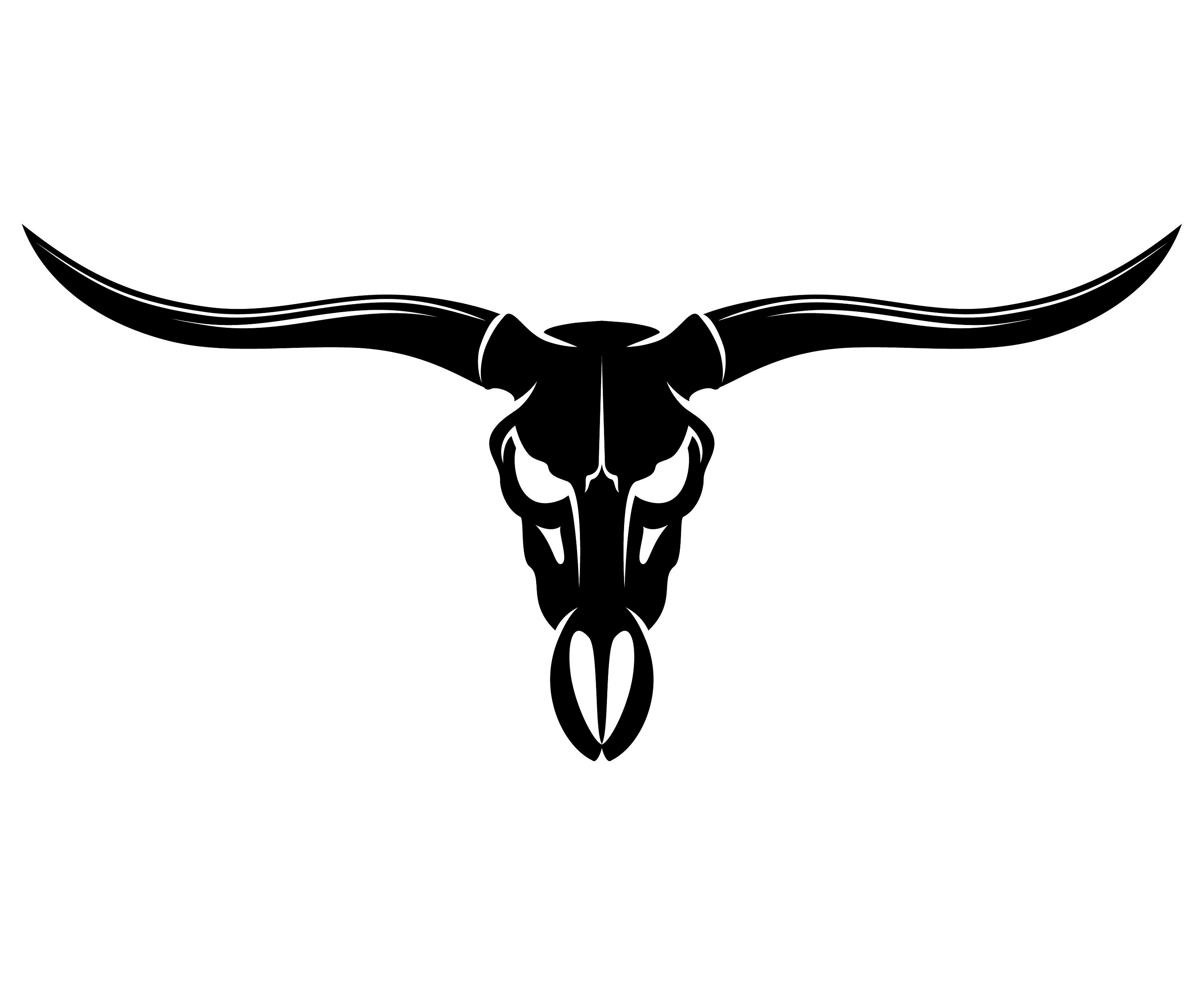 Bull Cow Skull Boho Tribal | Etsy