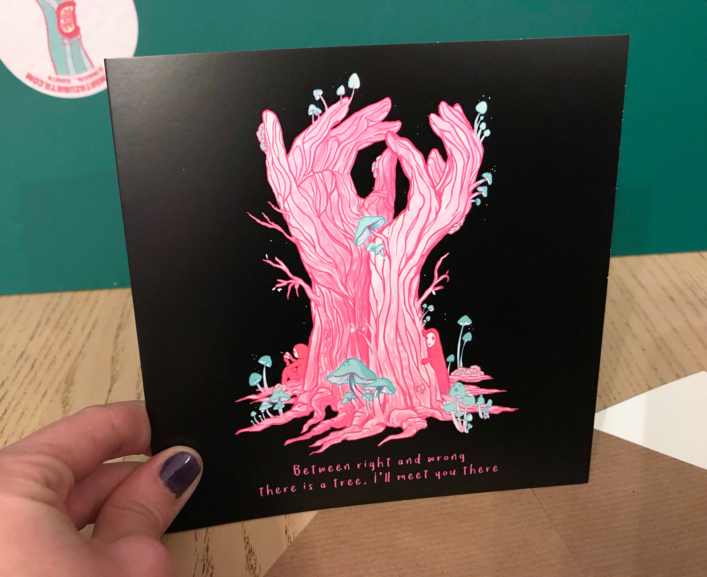 Our Tree: Rumi Love Quote Greeting Card Valentine's Card | Etsy