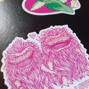 Monsters Need Love Too Sticker | 80s Movies Tribute to the Critters ...