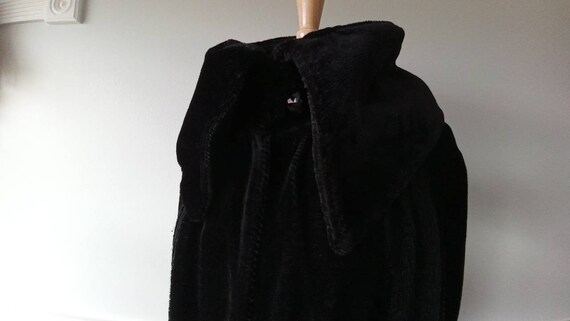 Early 1900s Mohair Cape with Sawtooth Hem | Extraordi… - Gem