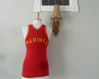 Marines Tank Top - Etsy