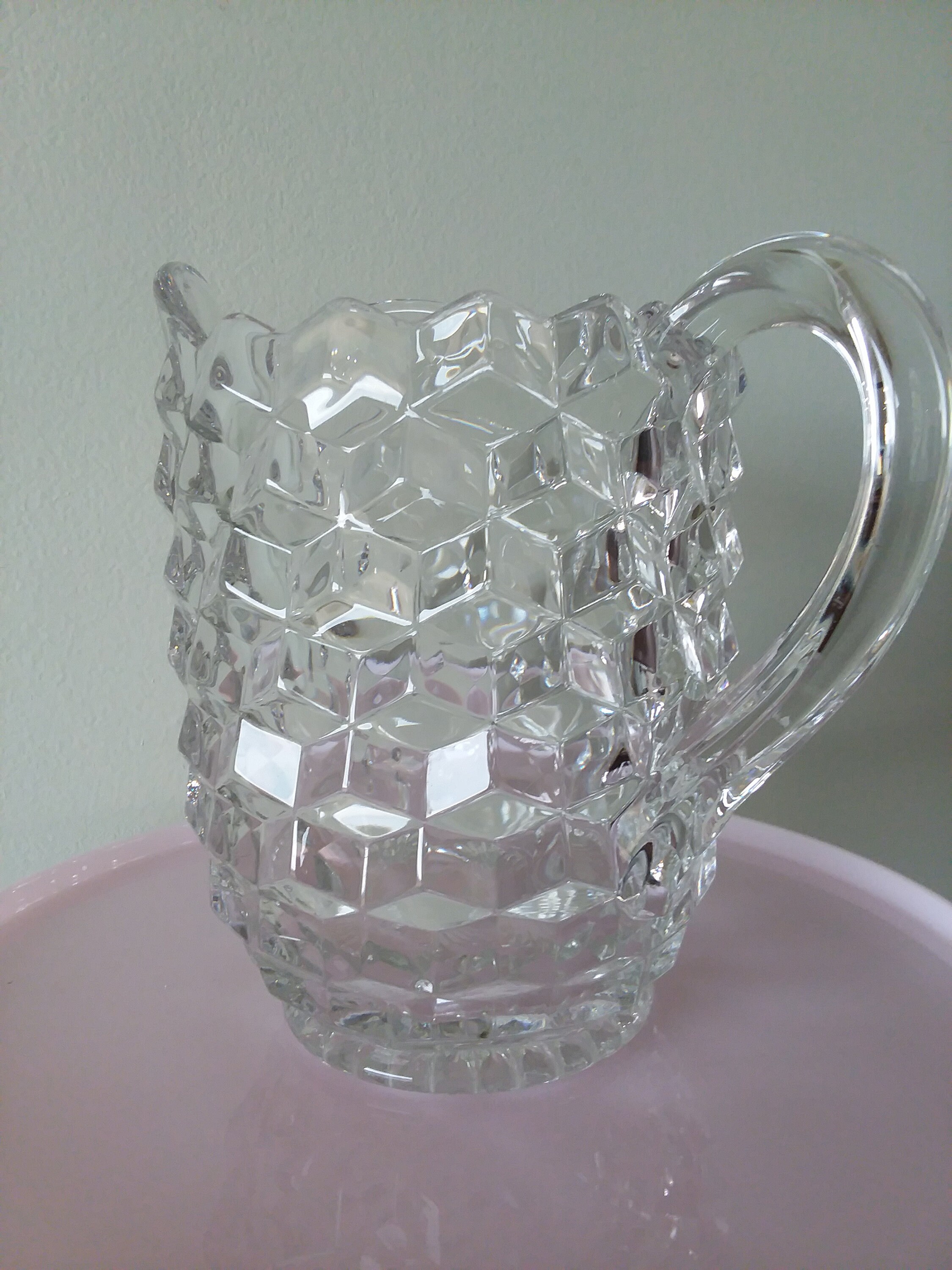 Fostoria American Water Pitcher | Etsy