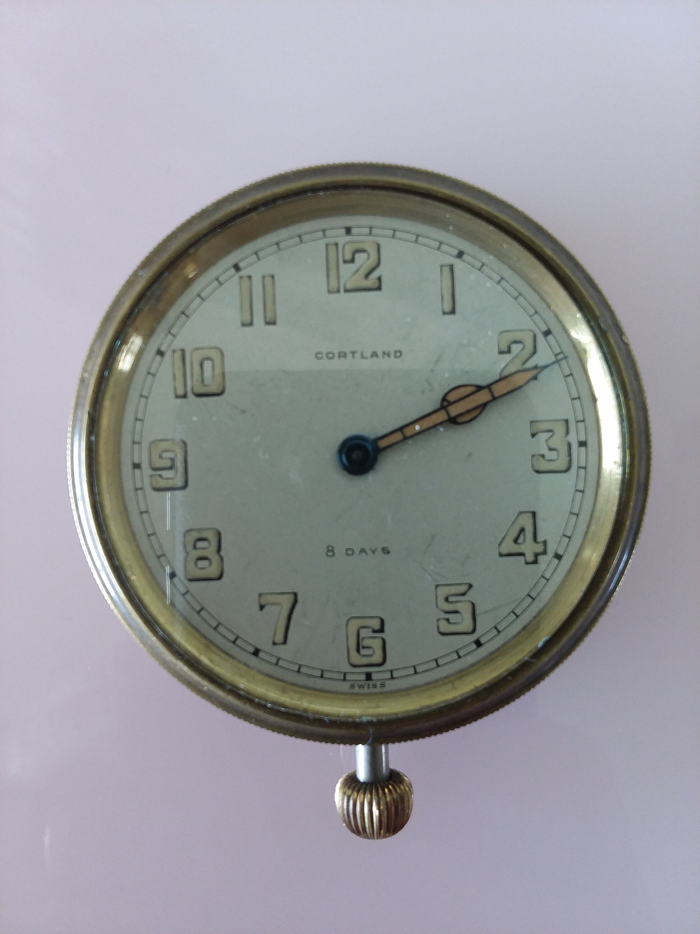 1930s Courtland 8 Day Car Clock | Works, ticks and tocks and seems to ...