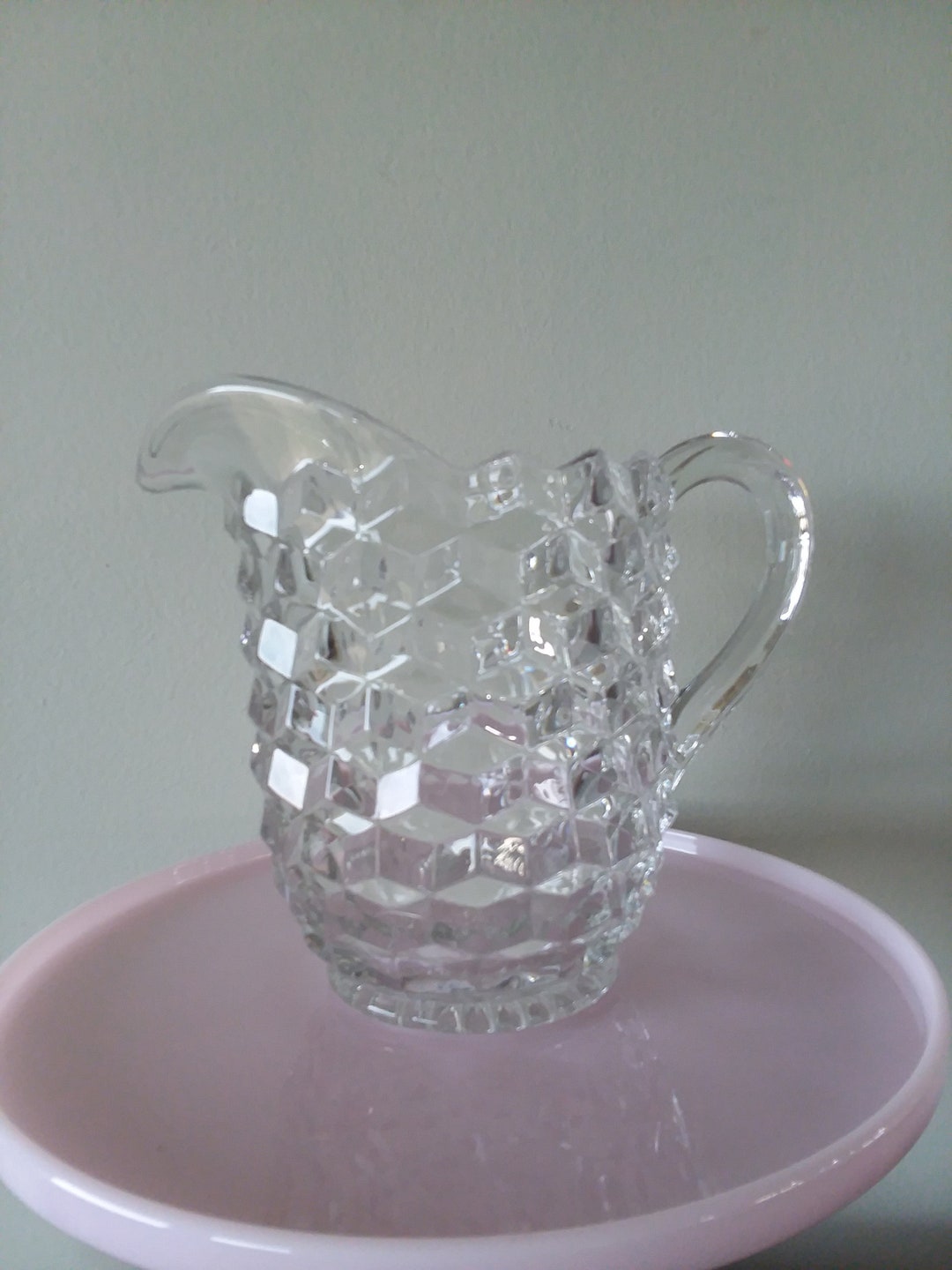 Fostoria American Water Pitcher - Etsy
