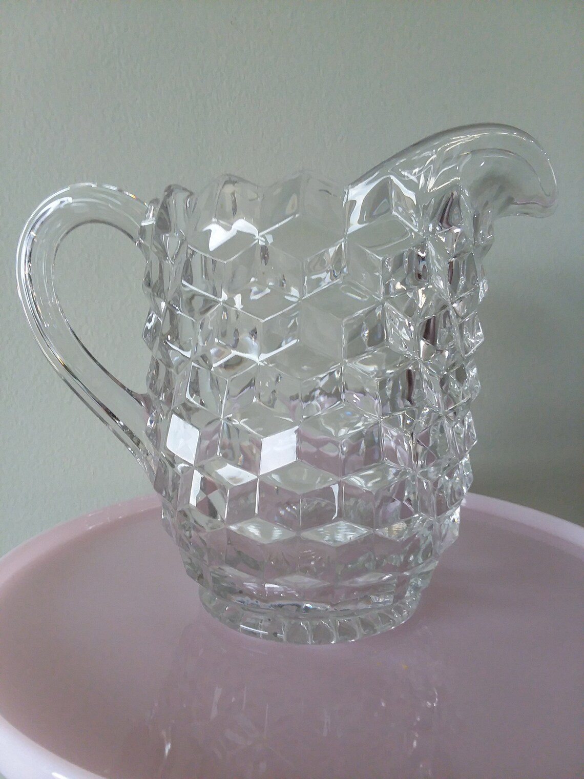 Fostoria American Water Pitcher | Etsy