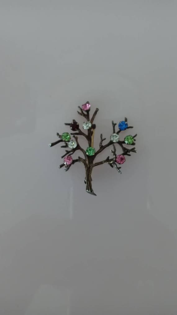 Vintage rhinestone tree of - Gem