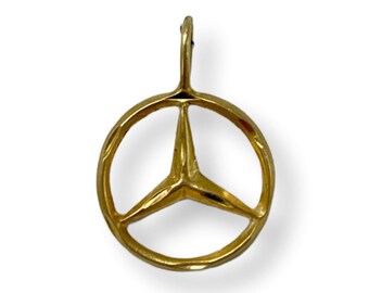 Gold Mercedes Logo - Etsy