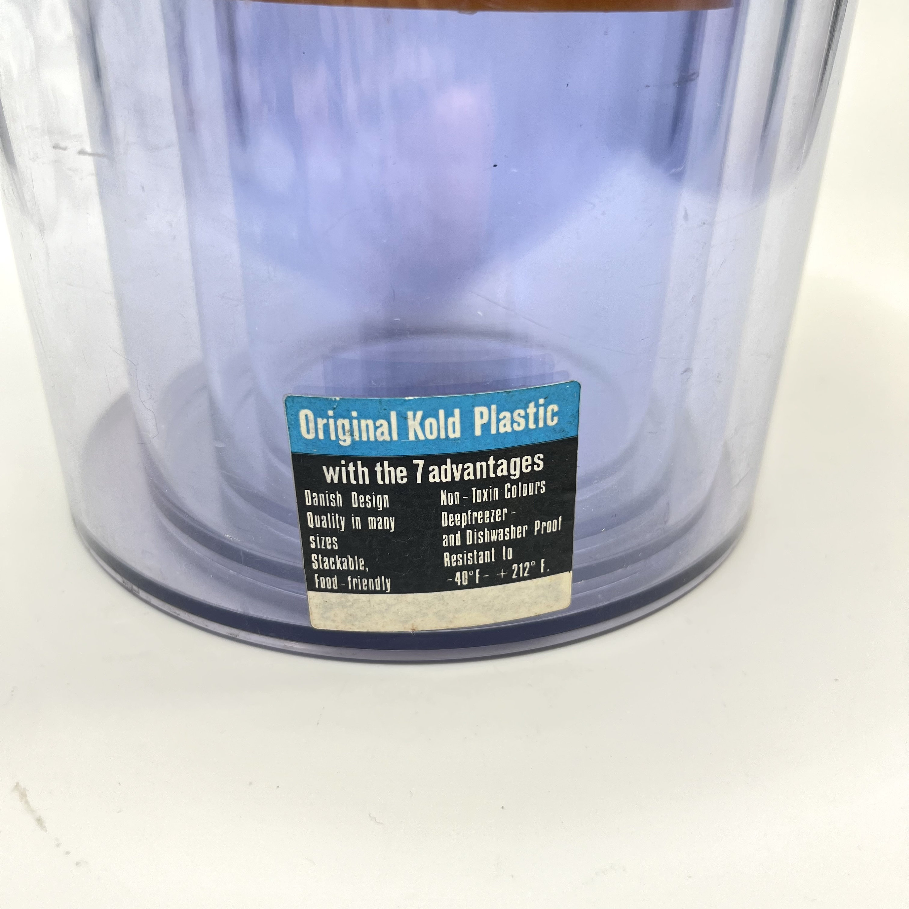 Erik Kold Design Set of 4 MCM Plastic Storage Canisters - Made in ...