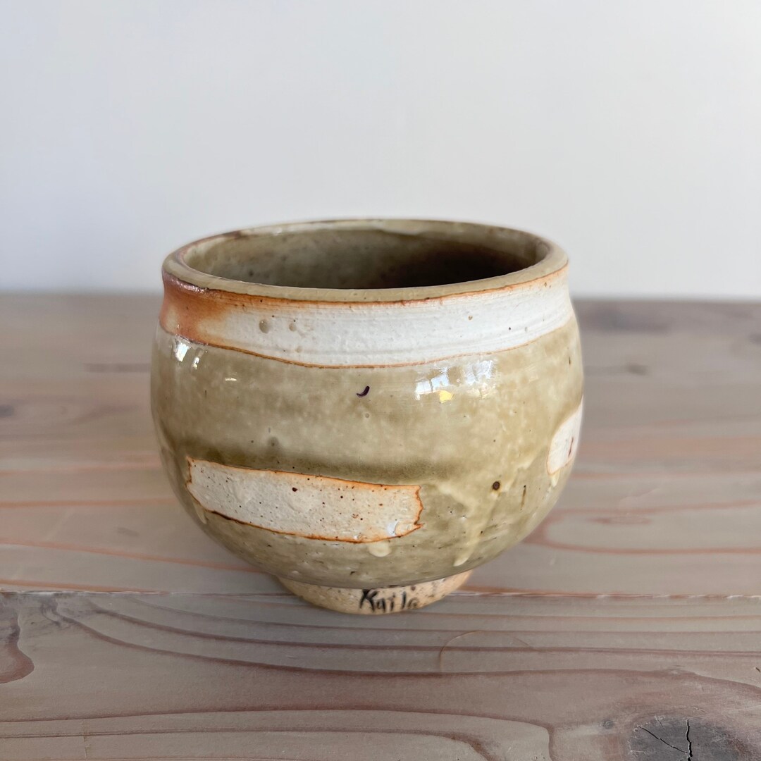 Glazed Pottery Tea Cup - Etsy