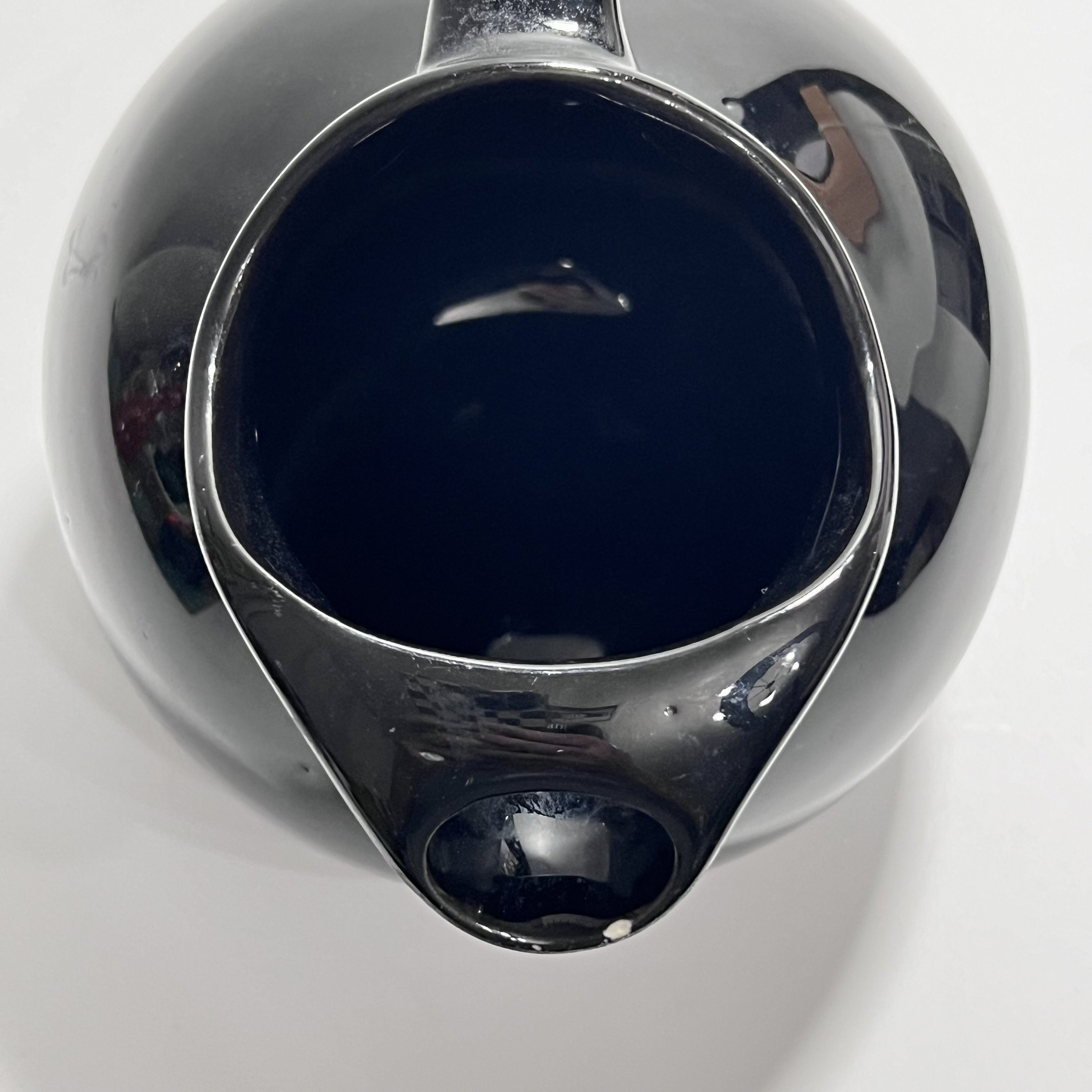 HALL Ceramic Black Pitcher 633 - Etsy