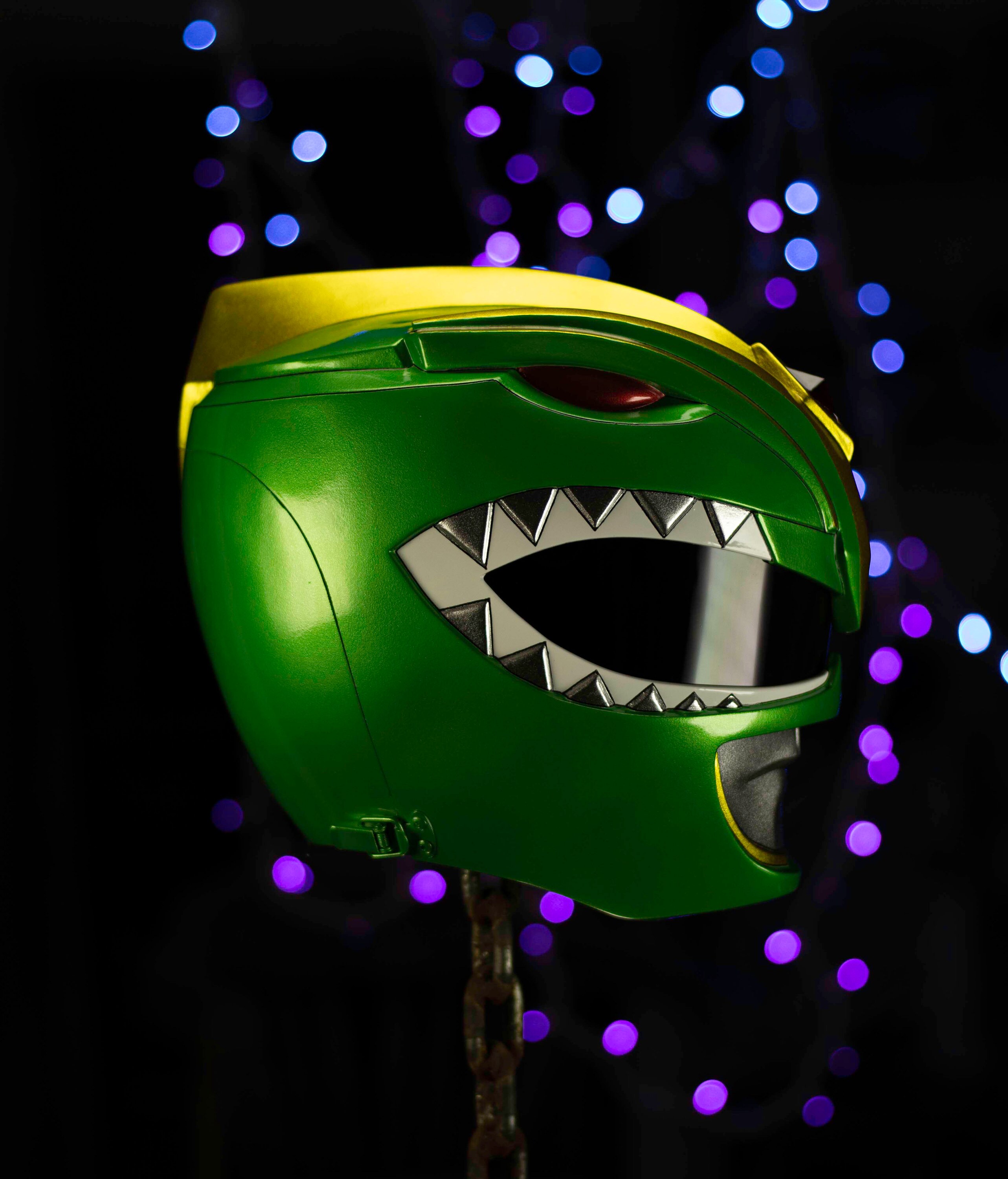 Green Ranger Custom Helmet Taller Azlo - Etsy