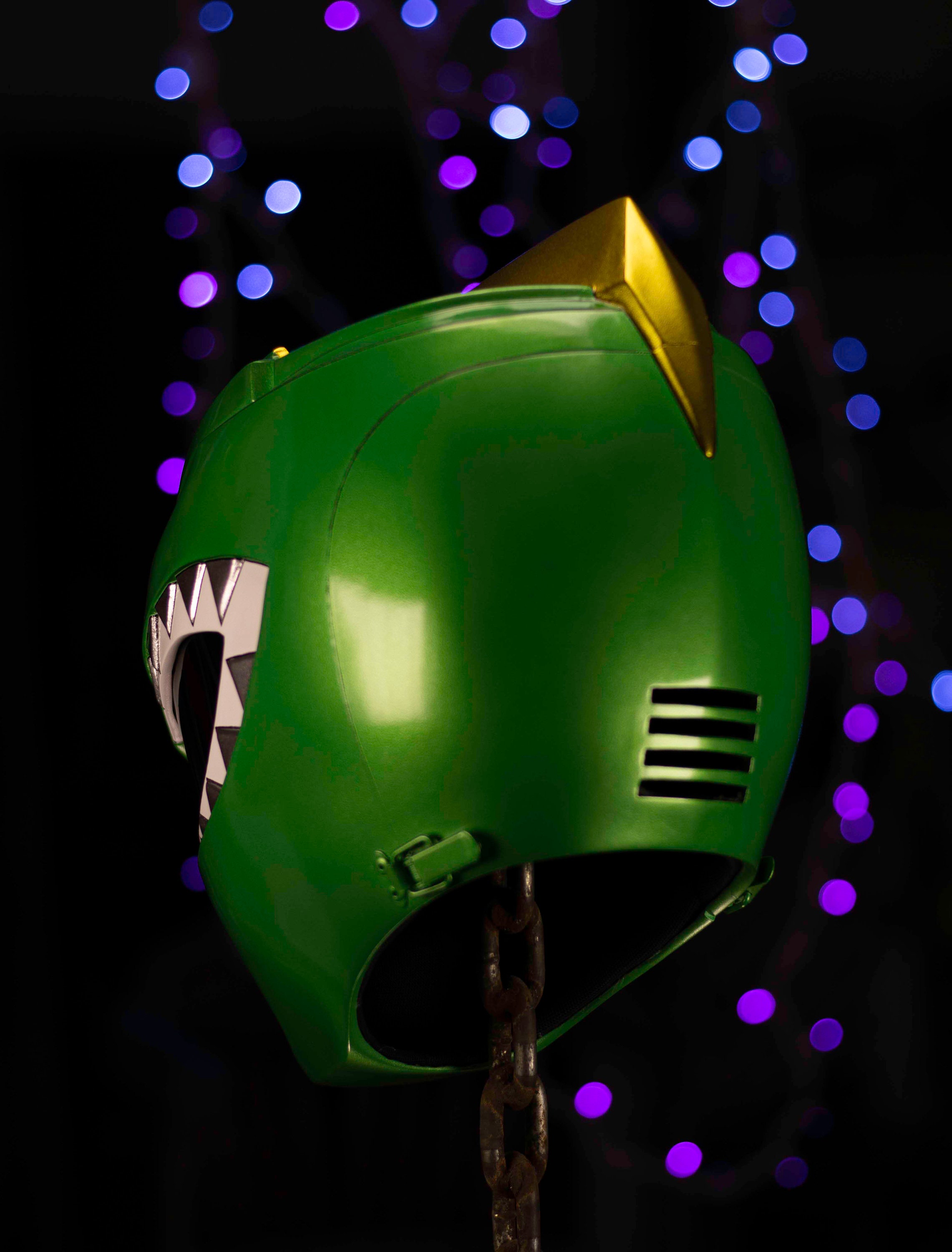Green Ranger Custom Helmet Taller Azlo - Etsy