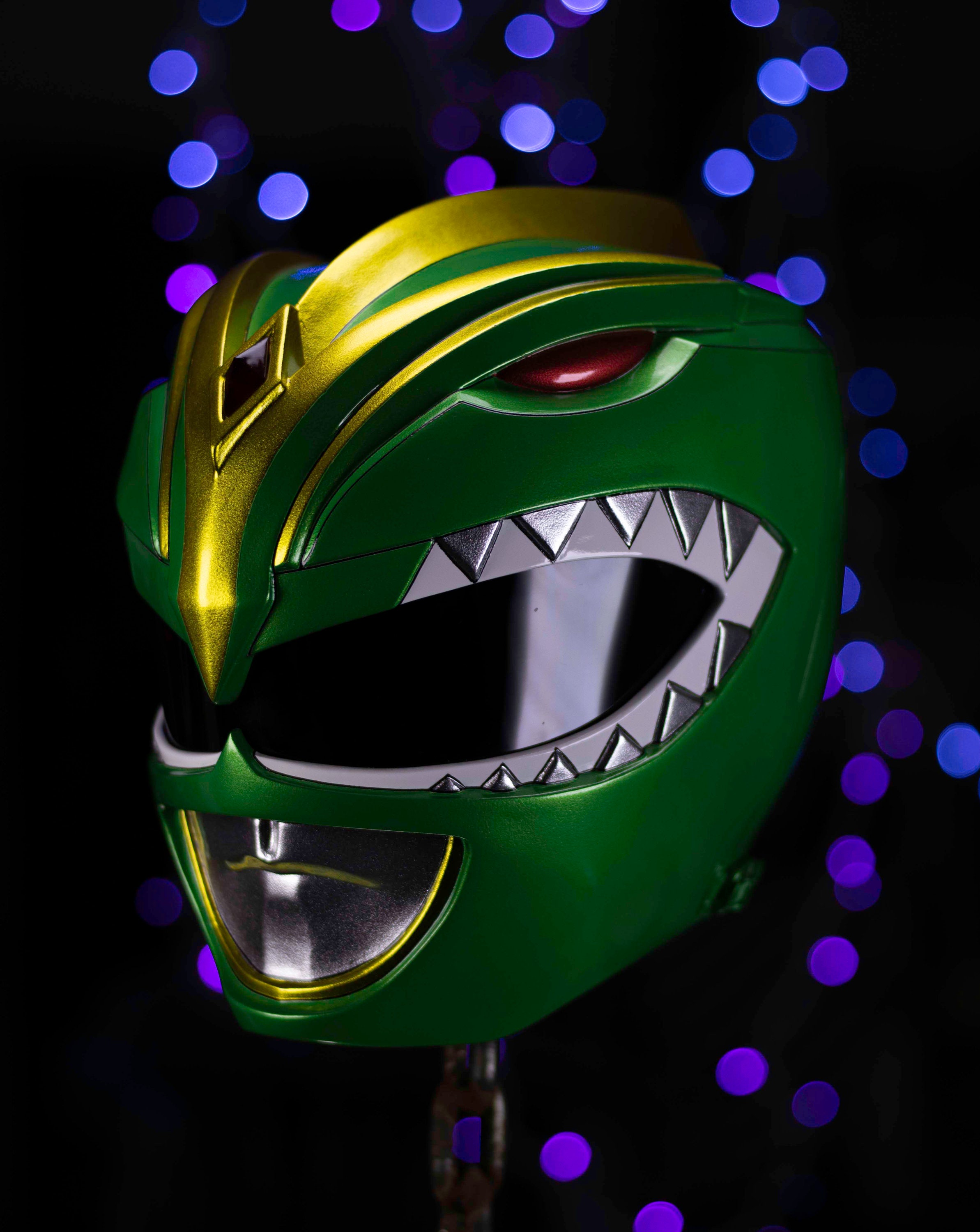 Green Ranger Custom Helmet Taller Azlo - Etsy