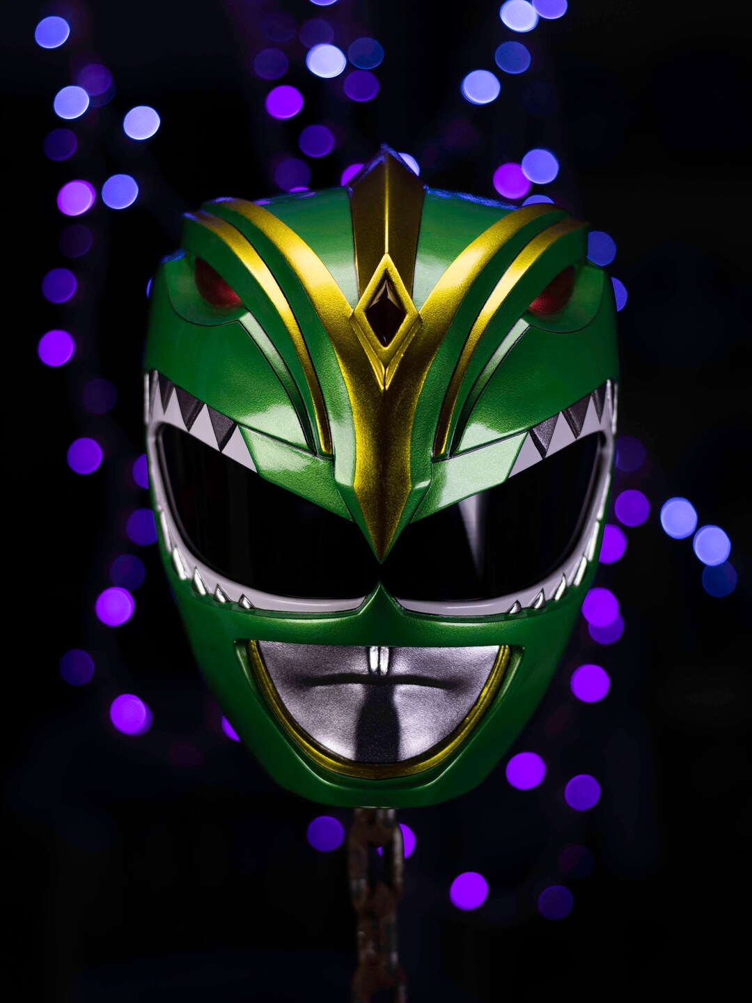 Green Ranger Custom Helmet Taller Azlo - Etsy