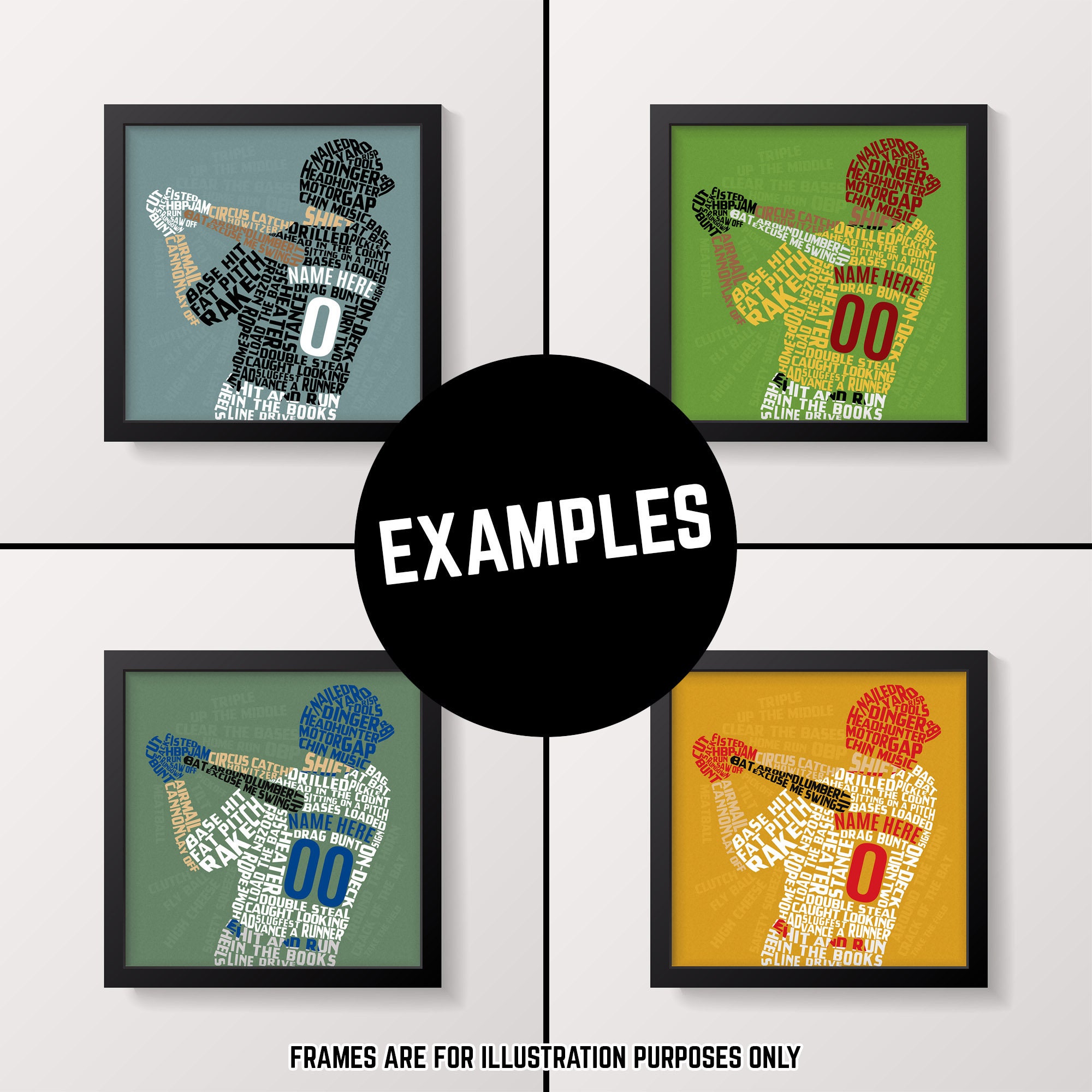 Baseball Word Art Printable Downloadable Print Digital - Etsy