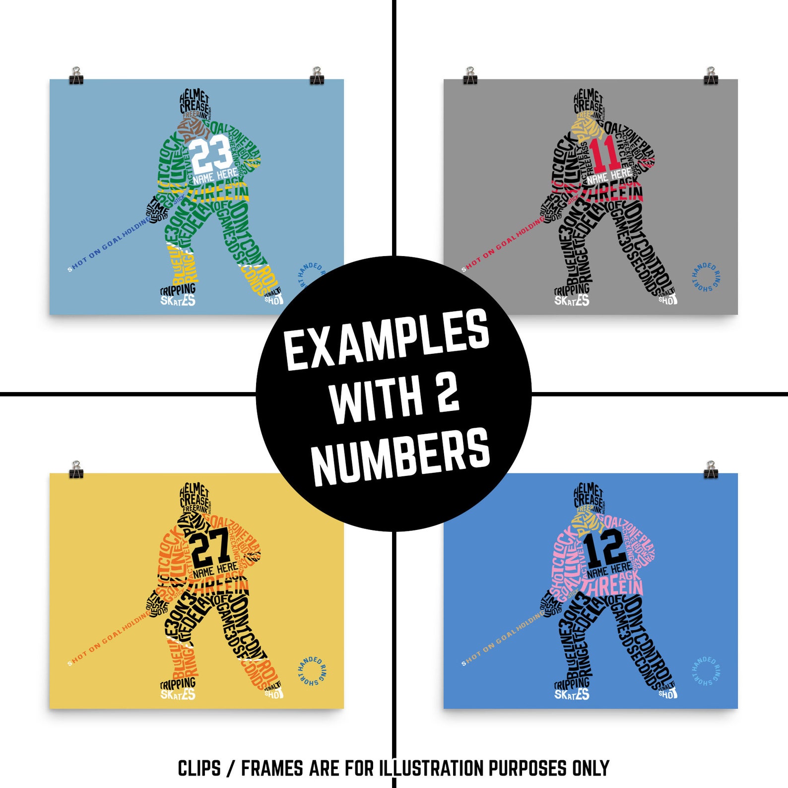 Ringette Word Art Printable Made to Order Digital Download | Etsy