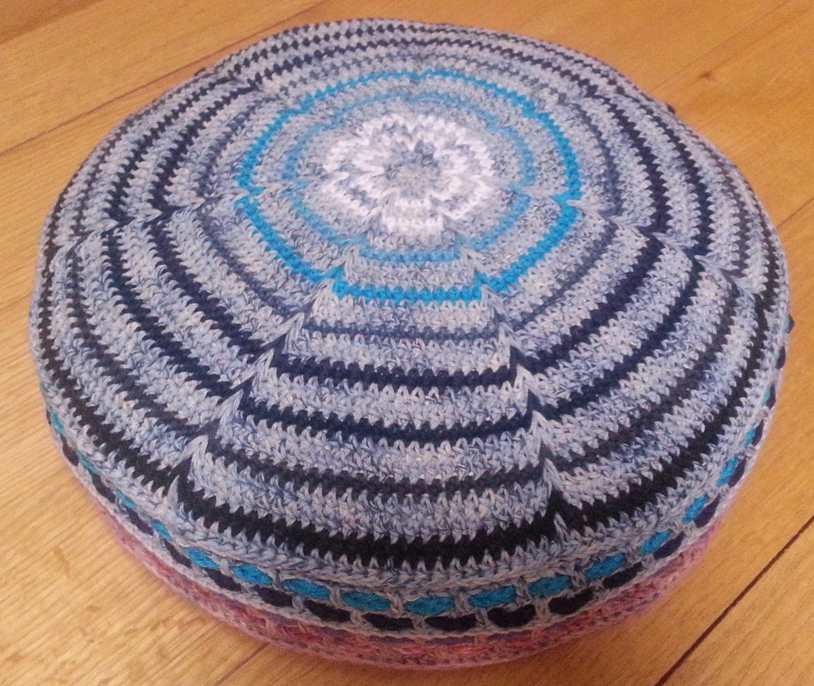 Wisdom & Compassion Crochet Meditation Cushion Pattern, English, House ...