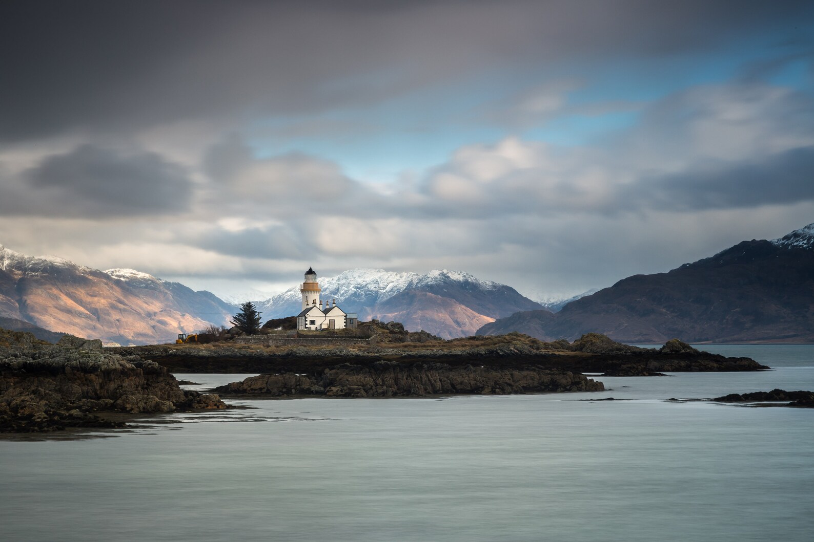 Eilean Sionnach Lighthouse Isleornsay Skye Scotland A4 - Etsy