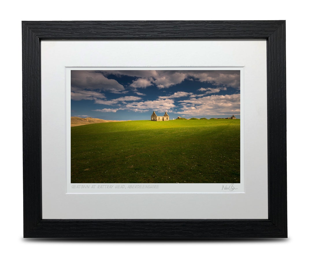 Abandoned Seatown en Rattray Head, Aberdeenshire, Escocia A5 10 x 8 ...