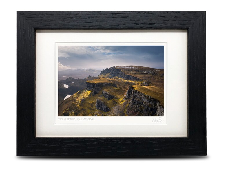 The Quiraing, Isle of Skye, Scotland A6 7 X 5 Framed Scottish Fine Art ...