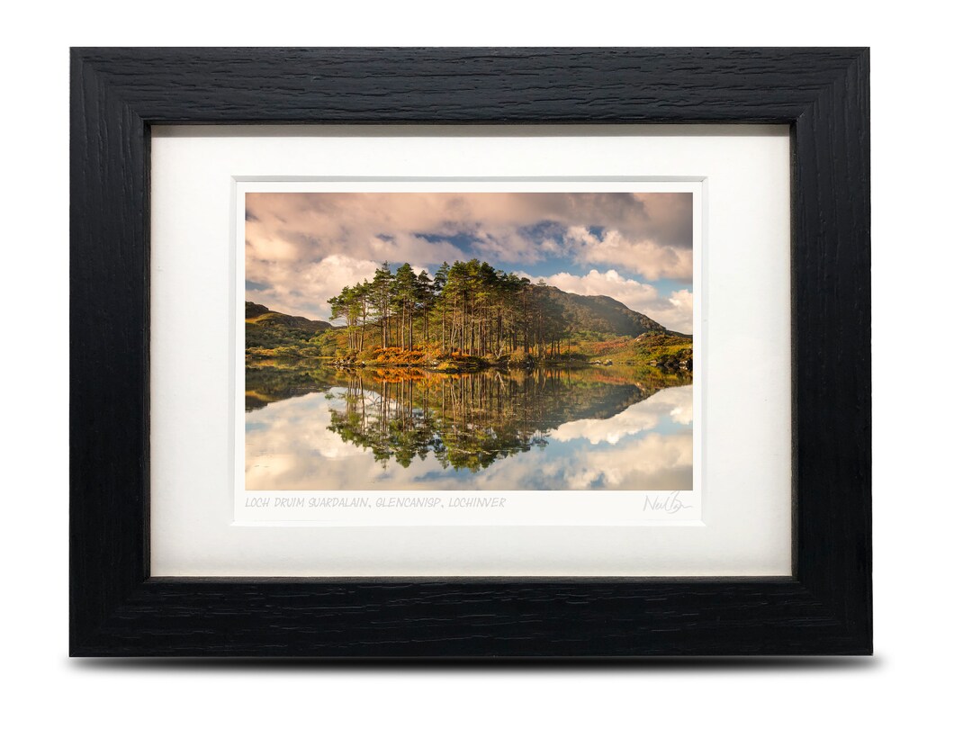 Loch Druim Suardalain, Glencanisp, Lochinver, Scotland A6 7x 5 Framed ...
