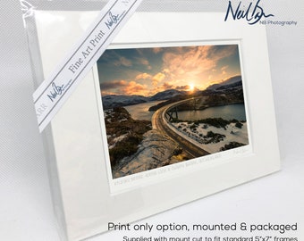 The Kelpies Falkirk Scotland A6 5 X 7 Unframed Scottish Fine Art Photo ...